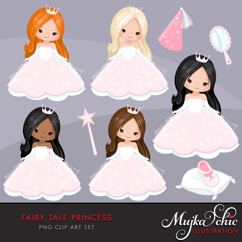 Fairy Tale Princess Clipart, little girl, Princess Clipart png graphic ...