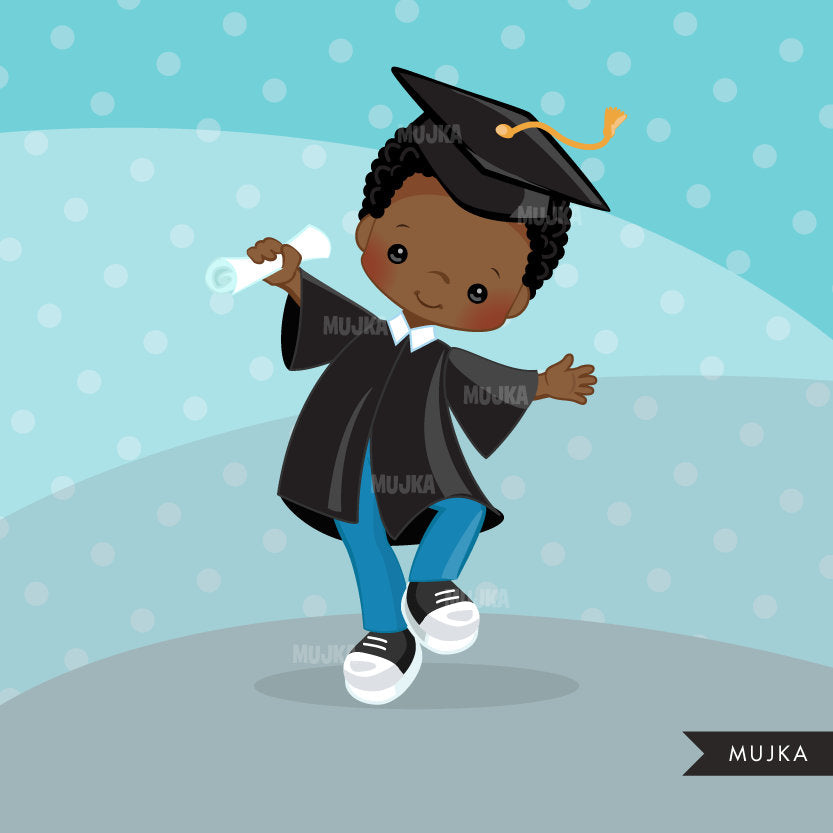 Graduation Boy Clip Art