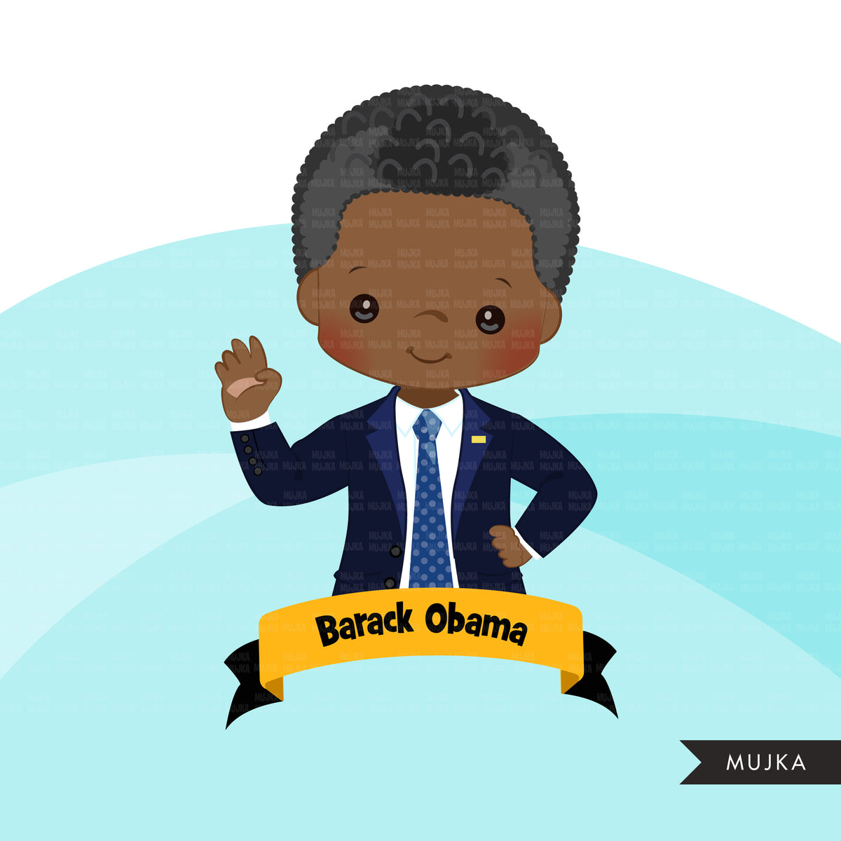 Black history clipart, black history male figures Frederick Douglass ...
