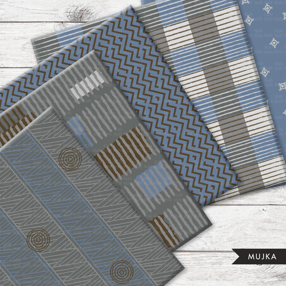 Masculine digital papers, men's digital patterns, seamless scrapbook p ...