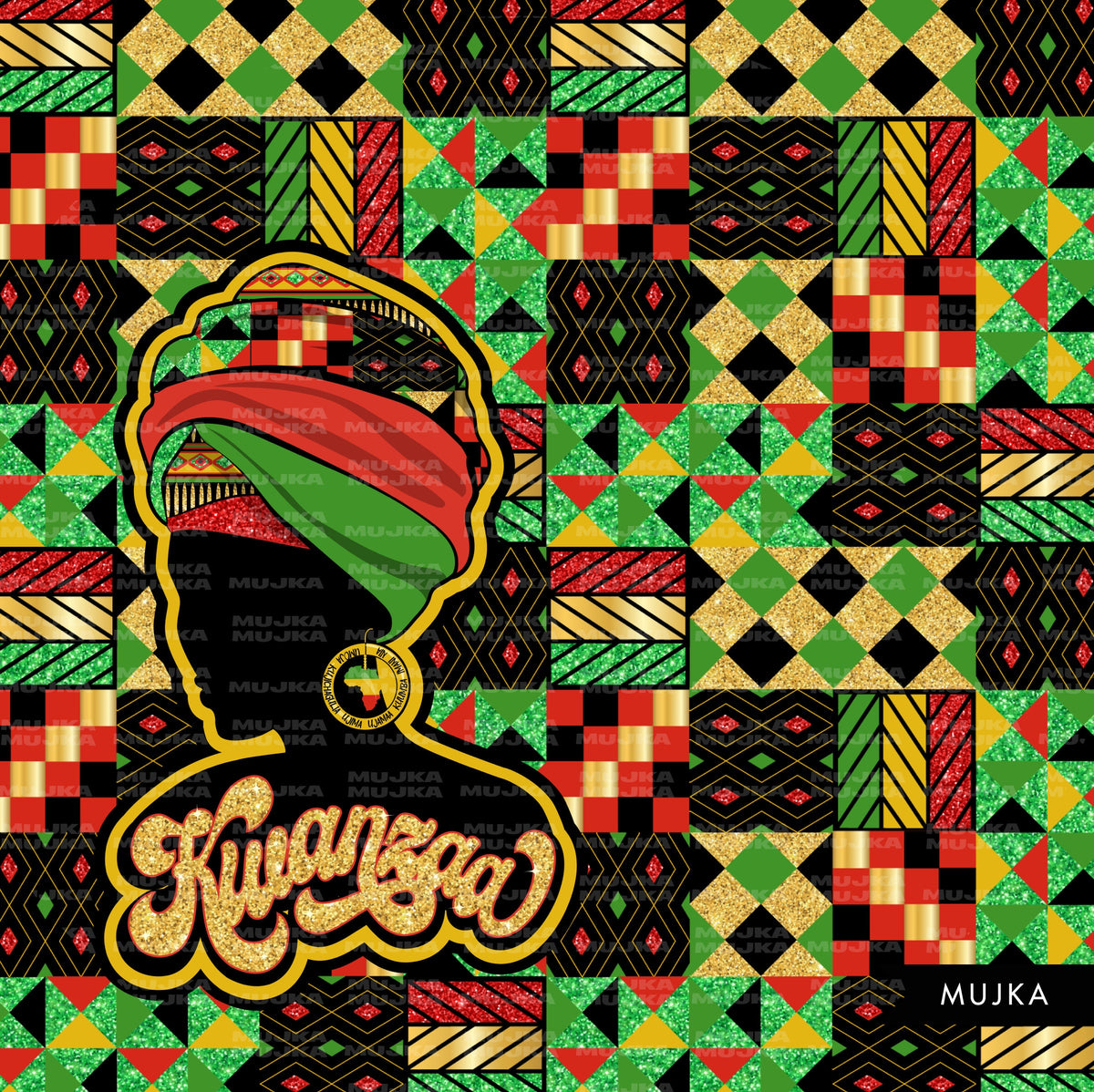 Kwanzaa png, black woman png, kwanzaa digital papers, silhouette woman ...
