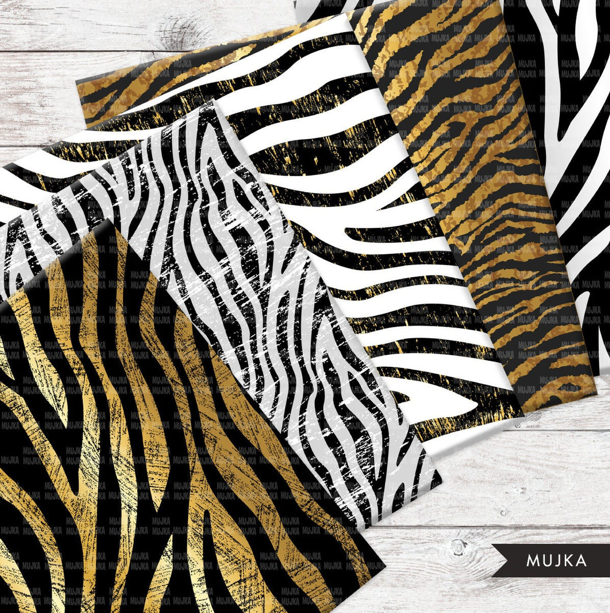 Zebra digital papers, zebra seamless pattern, sublimation designs, dig ...