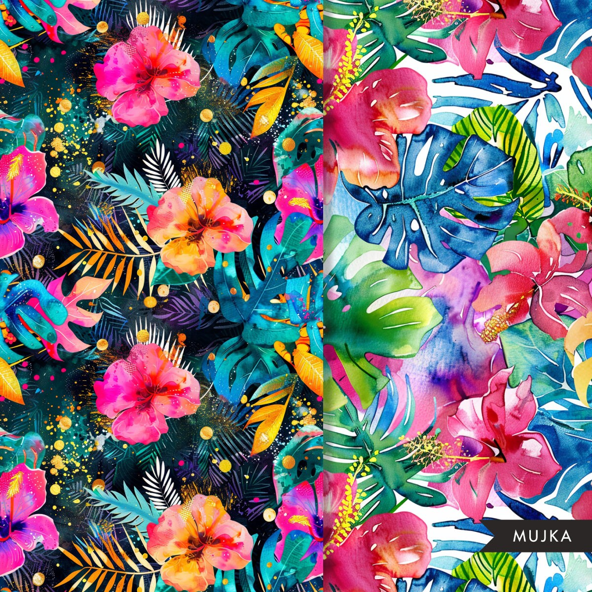 Hawaiian Scrapbook Paper