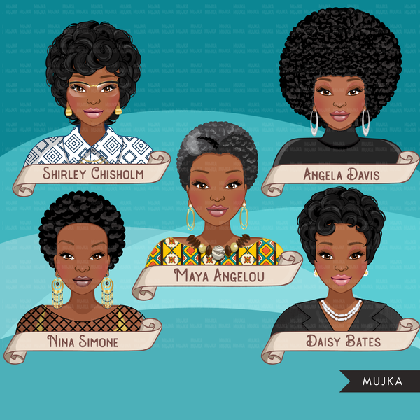 Black history Clipart, Black woman, Social justice figures, Rosa Parks ...