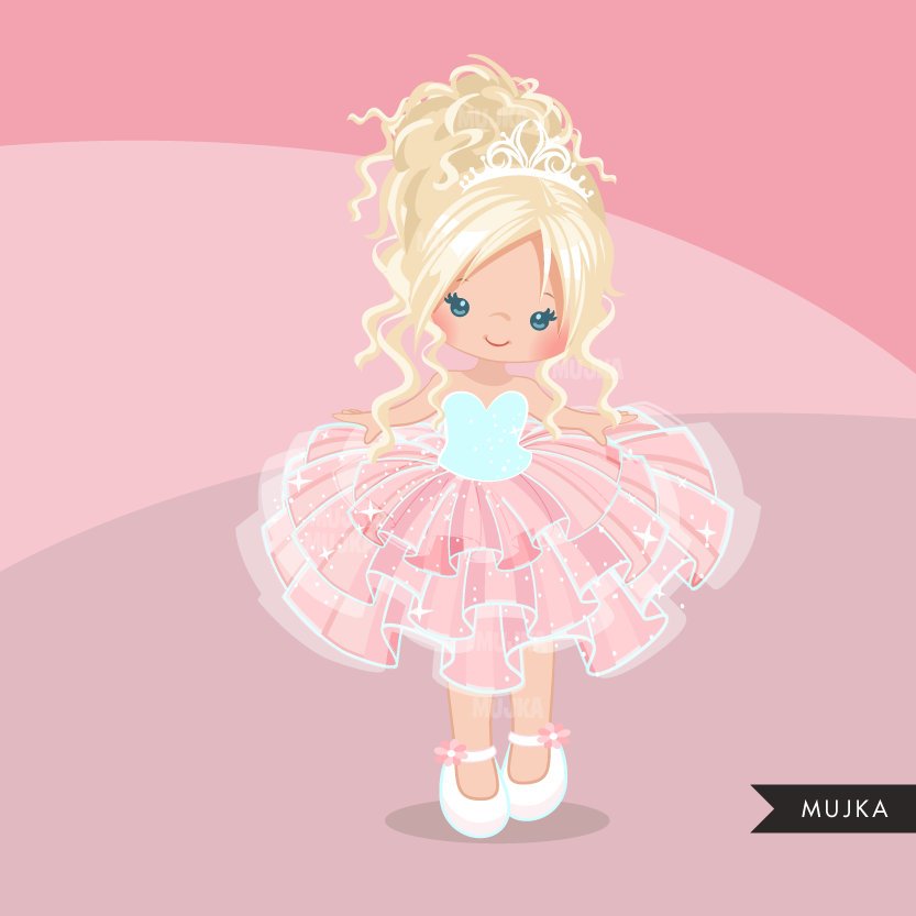 Baby Ballerina Tutu Clipart