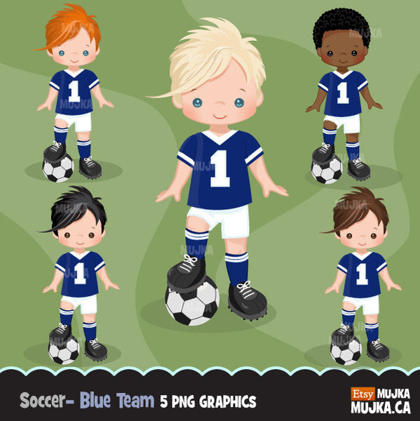 Boys Soccer clipart – MUJKA CLIPARTS