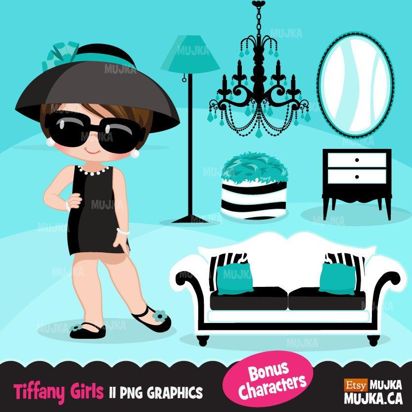 Tiffany Girls clipart – MUJKA CLIPARTS