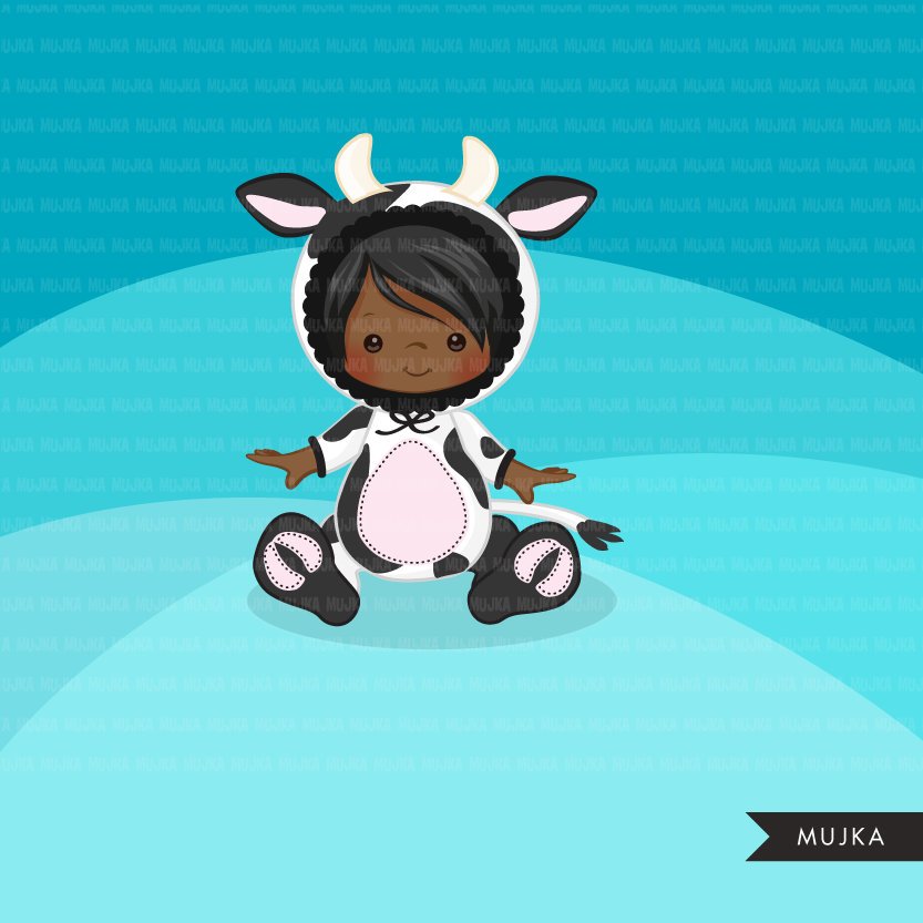 Baby Cow clipart – MUJKA CLIPARTS