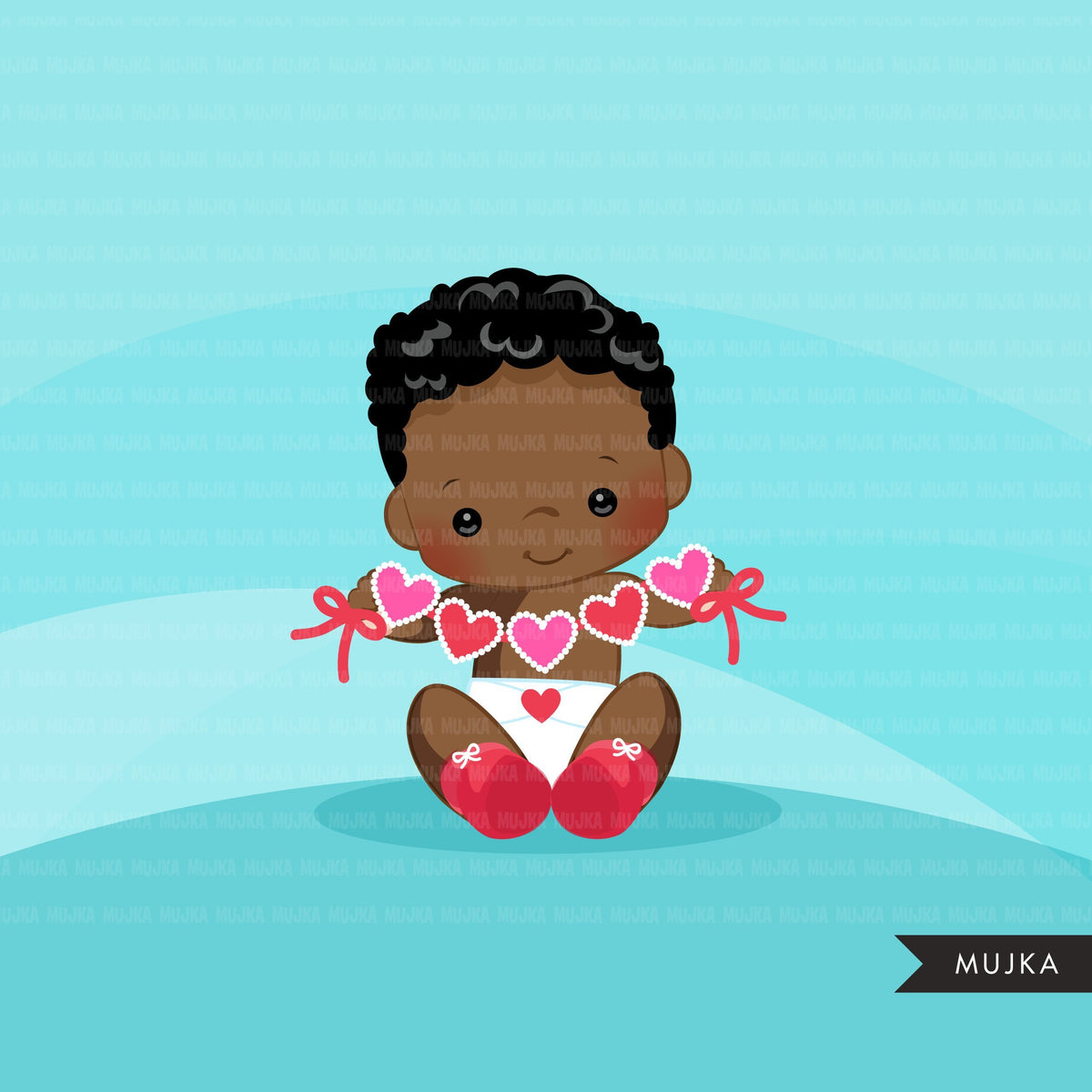 Valentine's Day Baby clipart – MUJKA CLIPARTS