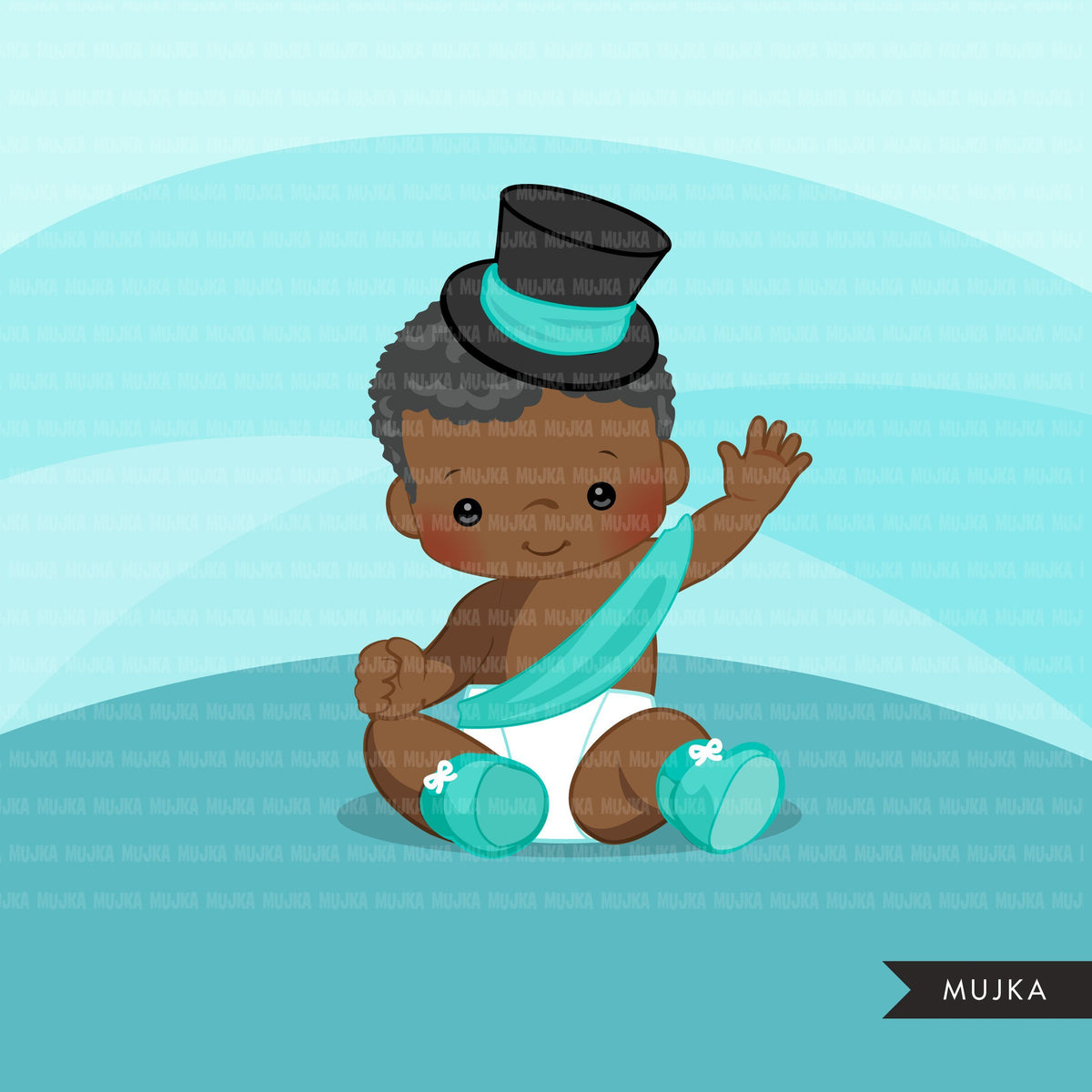 New Year baby clipart. Baby boy – MUJKA CLIPARTS