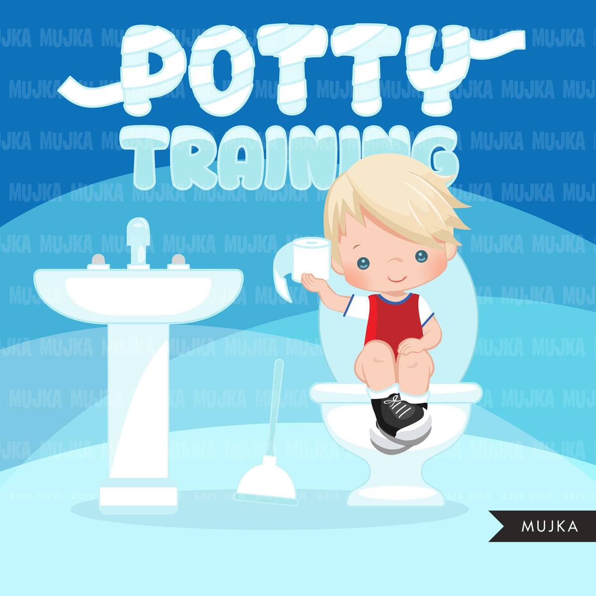Potty Training Clipart for Boys – MUJKA CLIPARTS