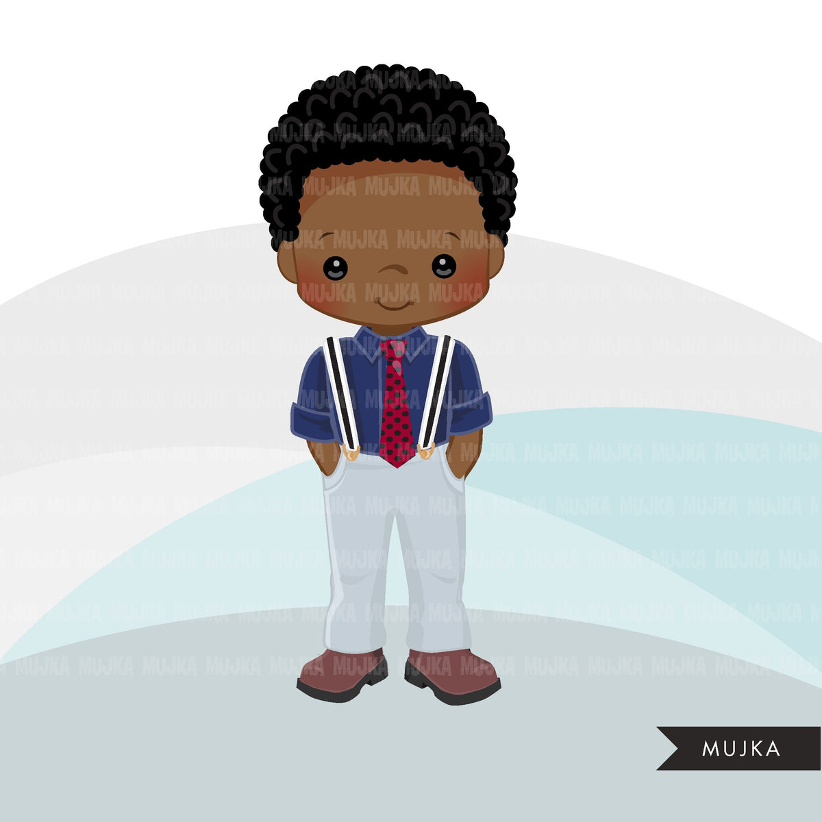 Bow tie and necktie clipart for boys outfits, father's day, baby showe ...