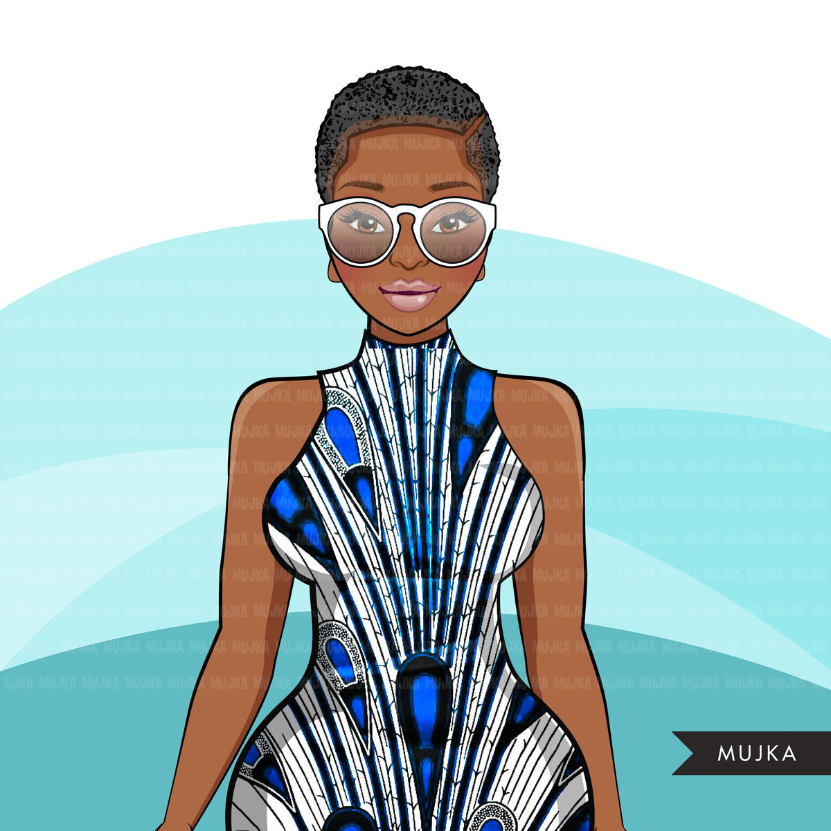 Ankara Fashion Graphics, African dress, black woman peacock pattern Su ...