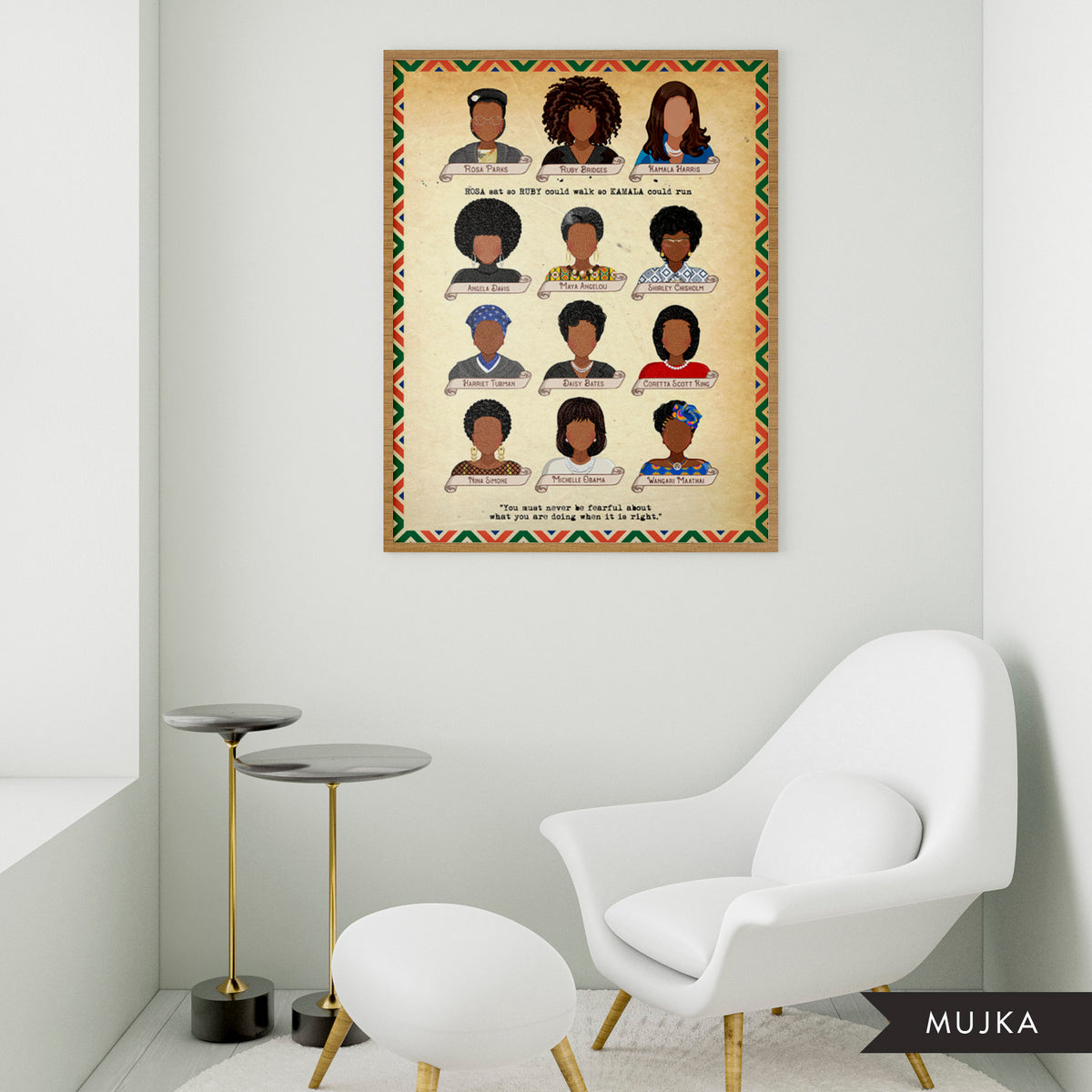 Black history poster, Printable, poster Black woman, Social justice, R ...