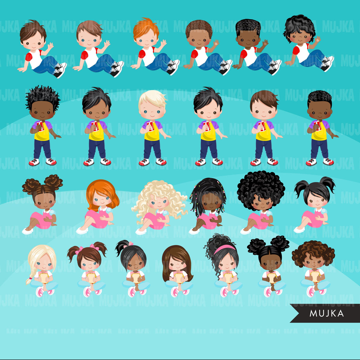 Picnic Clipart Bundle, Best friends clipart, spring graphics, sublimat ...