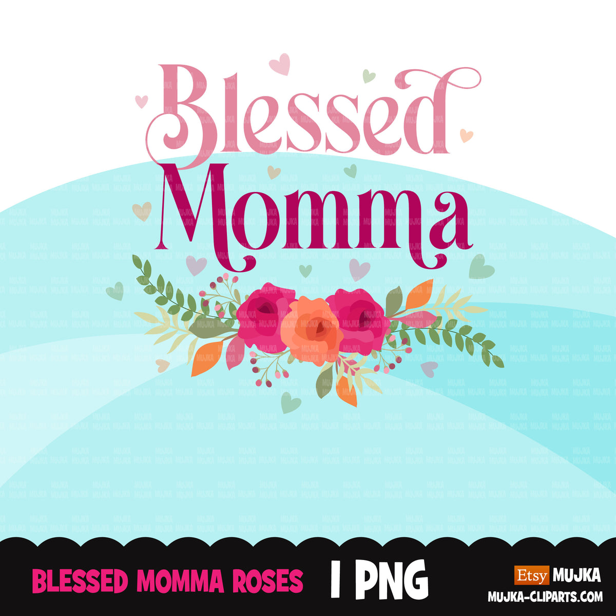 Blessed Momma png, blessed mom sublimation designs digital download, b ...