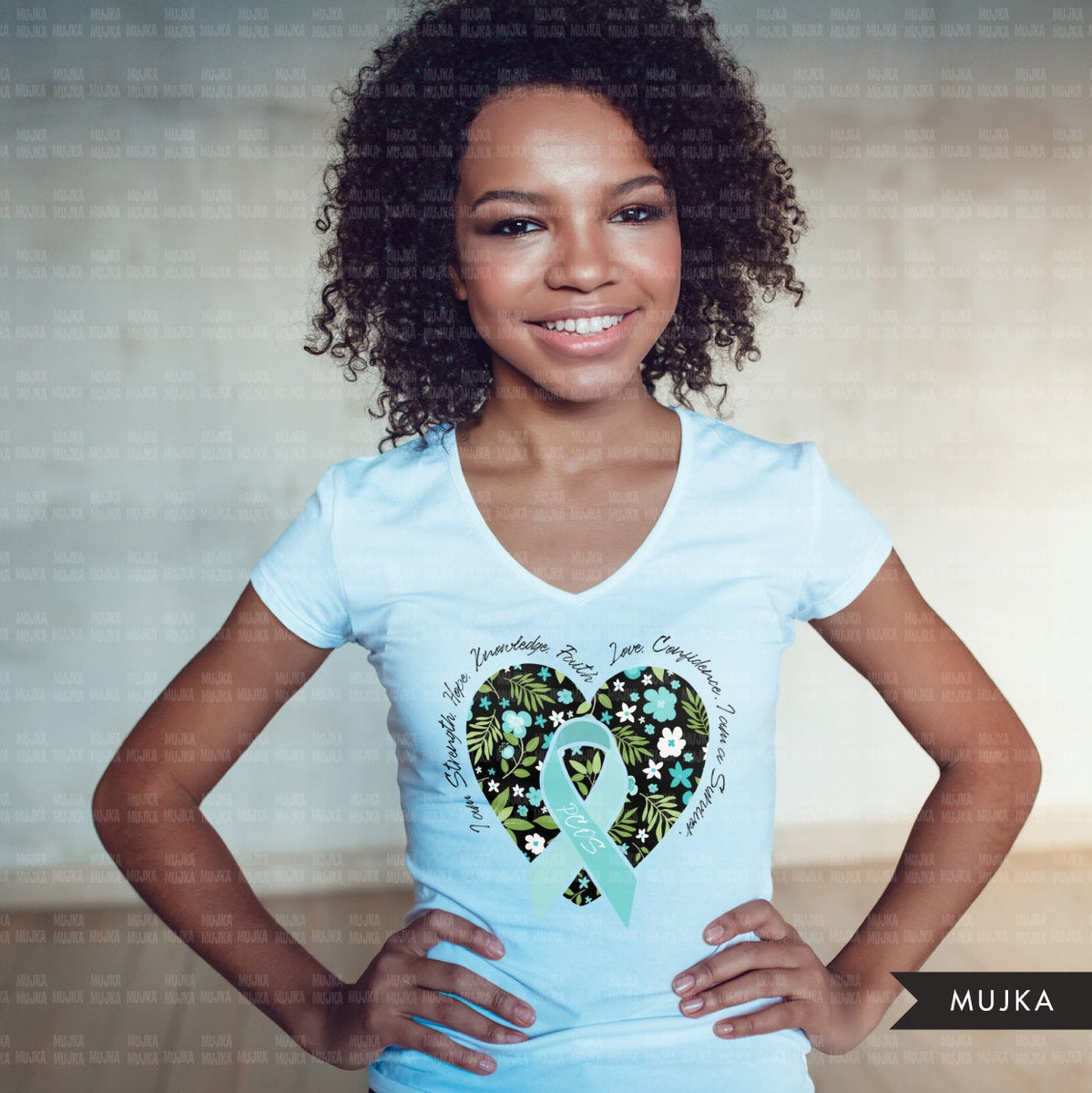 PCOS warrior png, PCOS clipart, pcos awareness designs, pcos sublimati ...