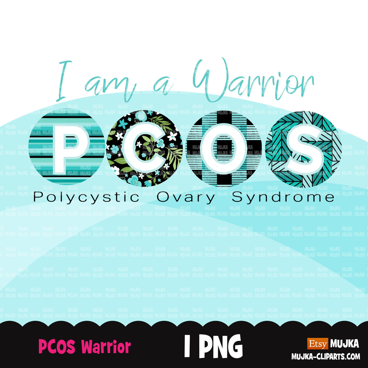 PCOS awareness png, PCOS warrior png, pcos clipart, pcos sublimation d ...