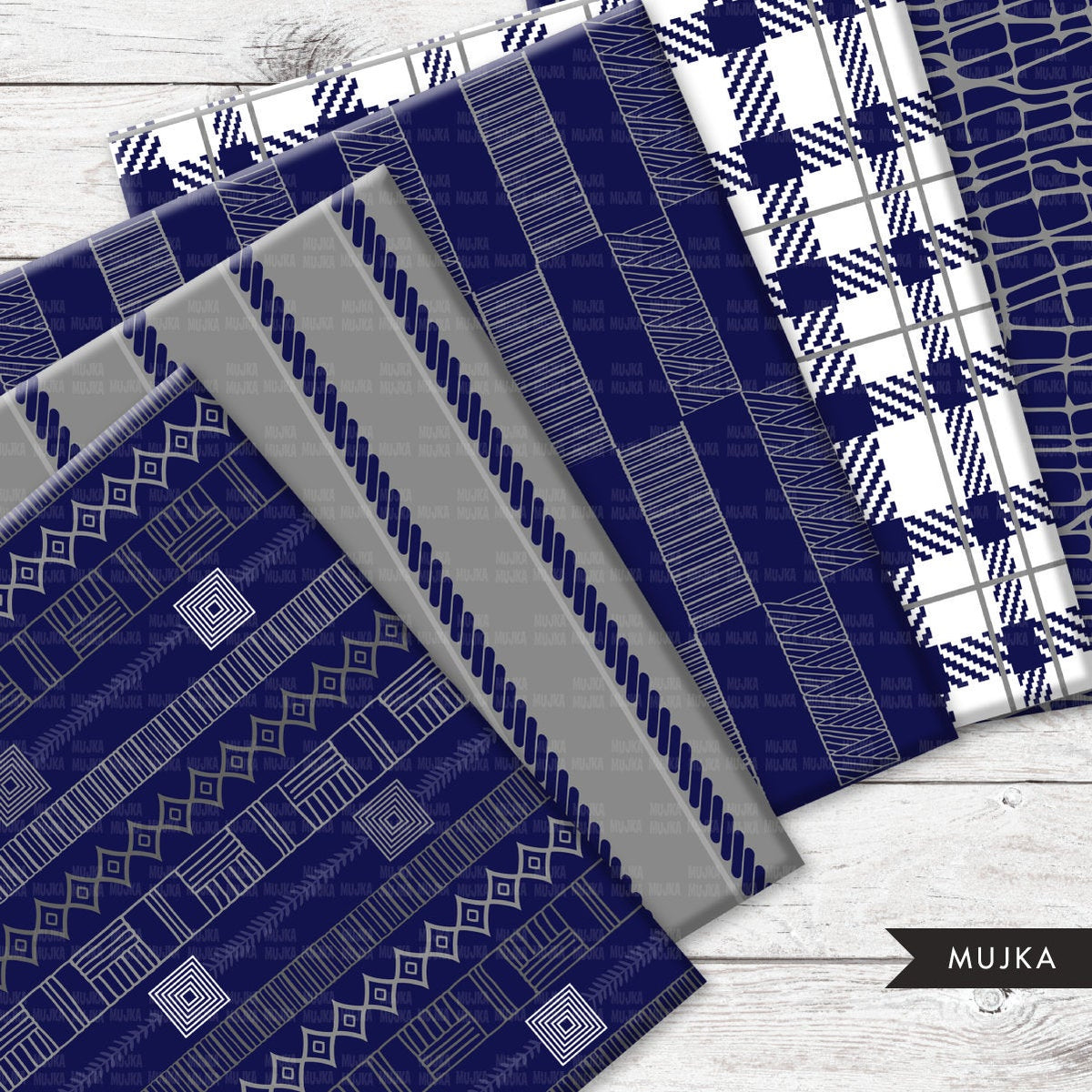 Masculine digital papers, men's digital patterns, seamless scrapbook p ...
