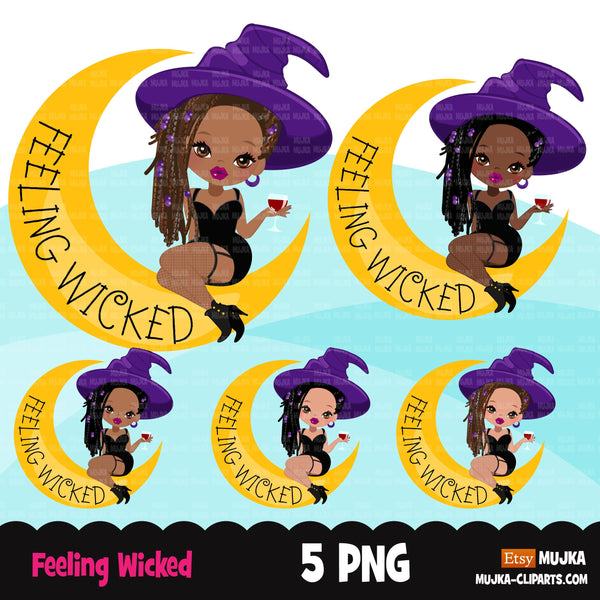 Halloween png, Halloween witch png, feeling wicked sublimation designs ...