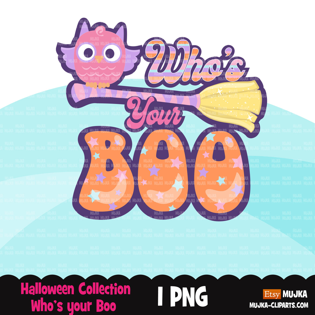 Who is your boo png, halloween clipart, baby Halloween clipart, cute b ...