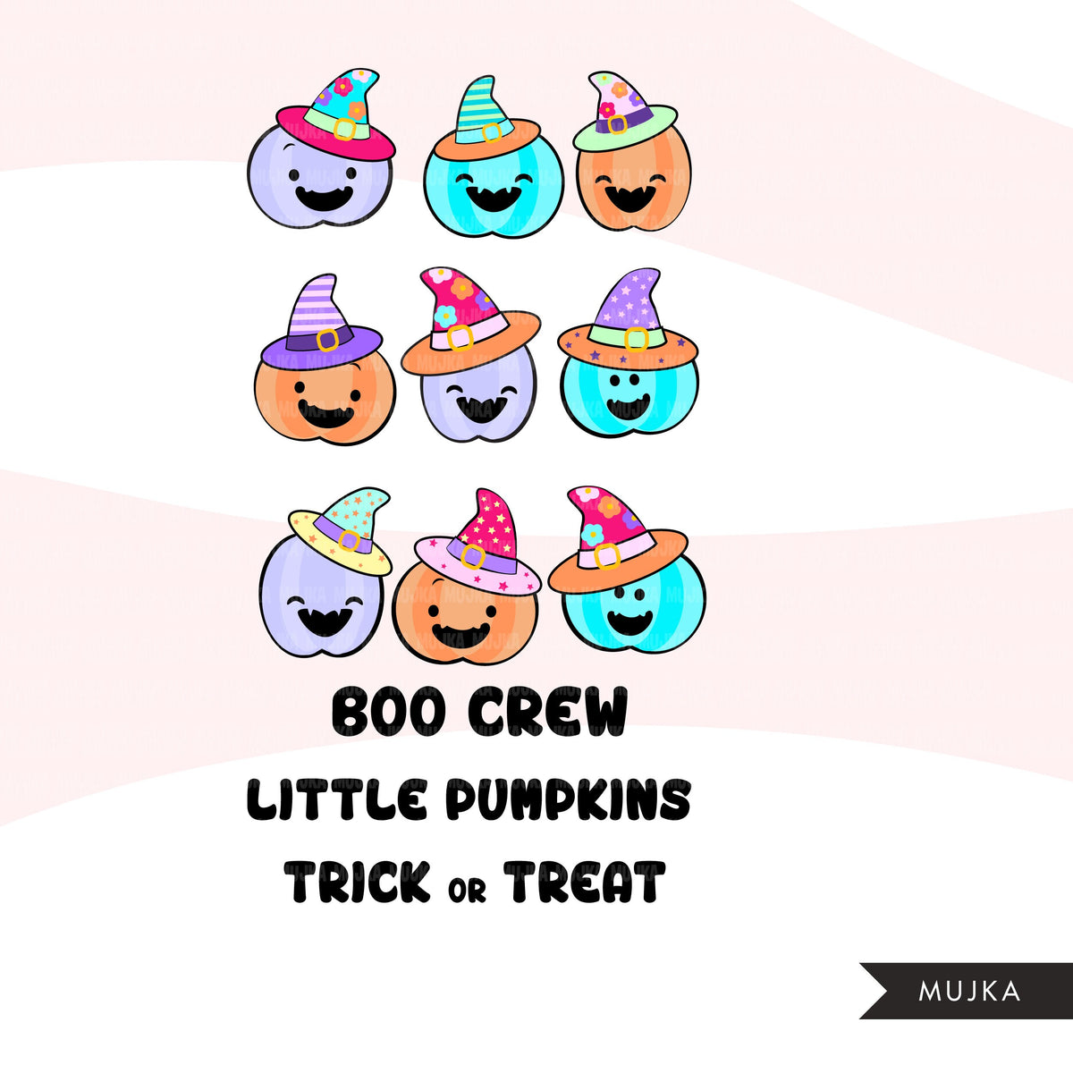 Cute Halloween clipart, pink Halloween png, baby pumpkin sublimation ...