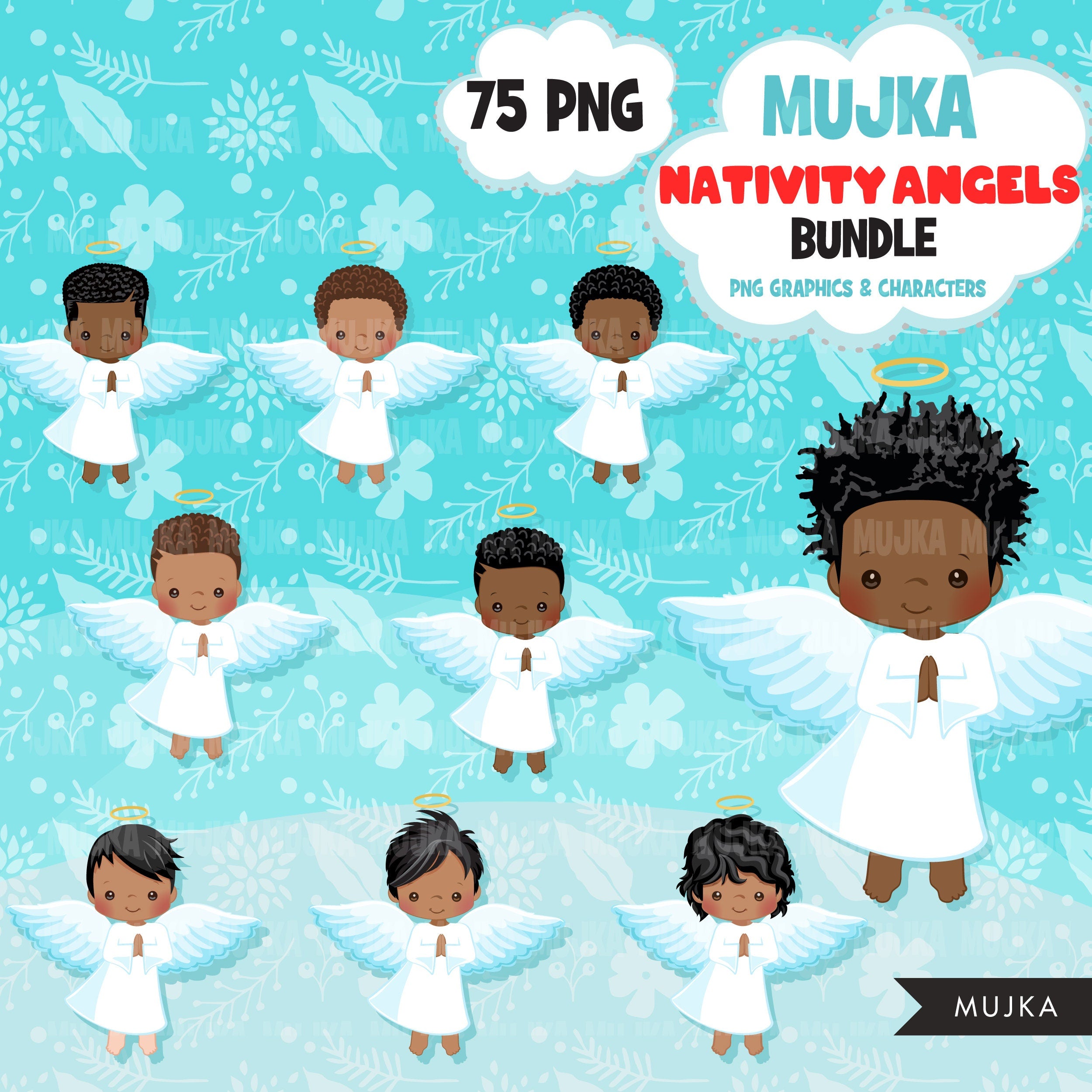 Children Angels Clipart