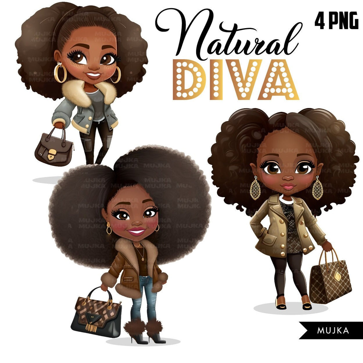 Diva png, black girl png, cute black girls, sisters png, natural diva ...