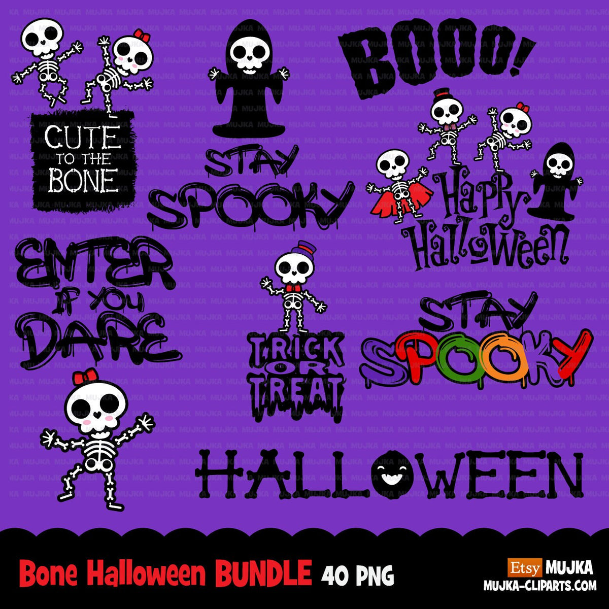 Skeleton Png Bundle, Halloween bundle, sugar skull family sublimation ...